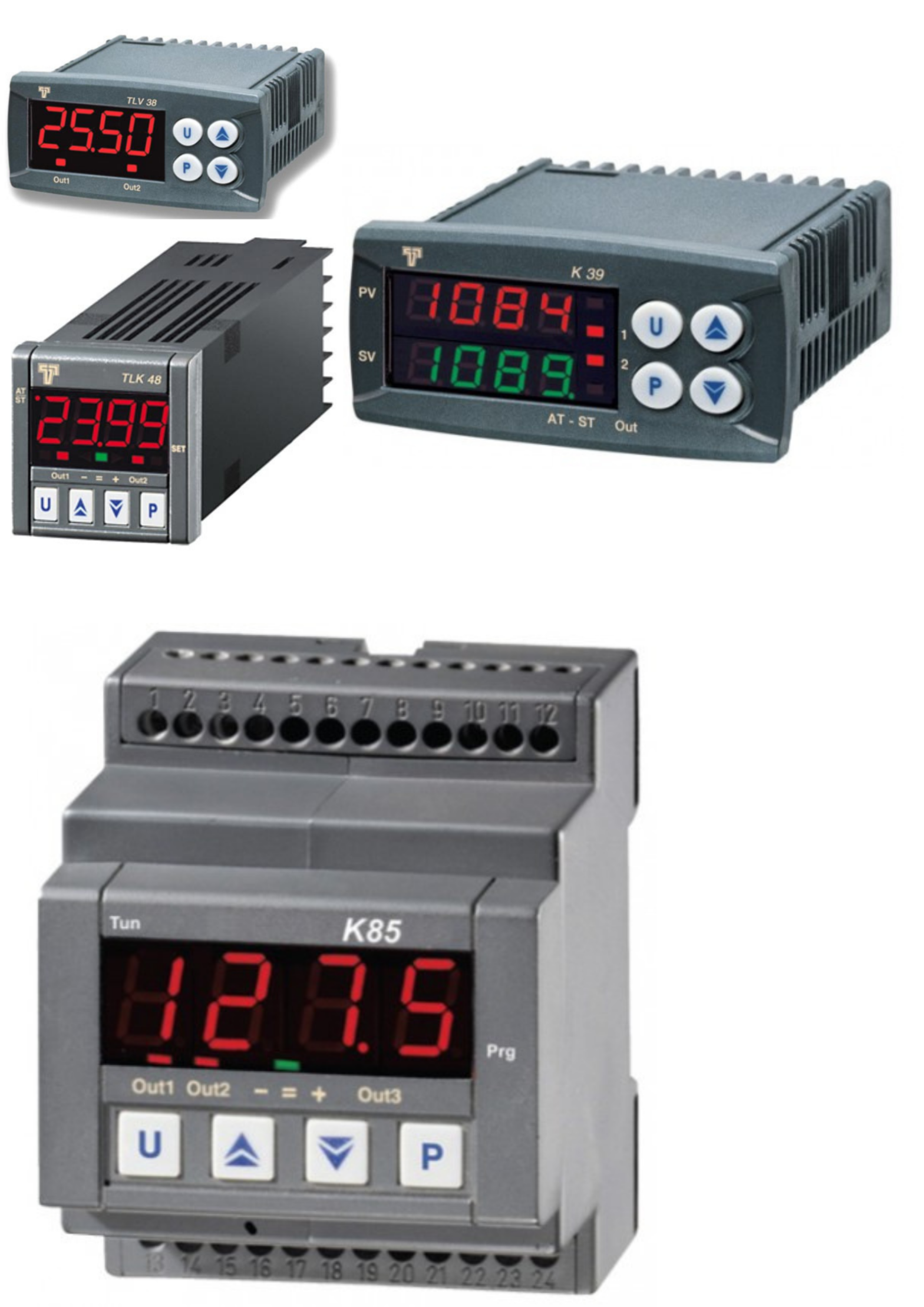 DIGITAL REGULATORS AND PANEL METERS - Textile dyeing machinery parts ...