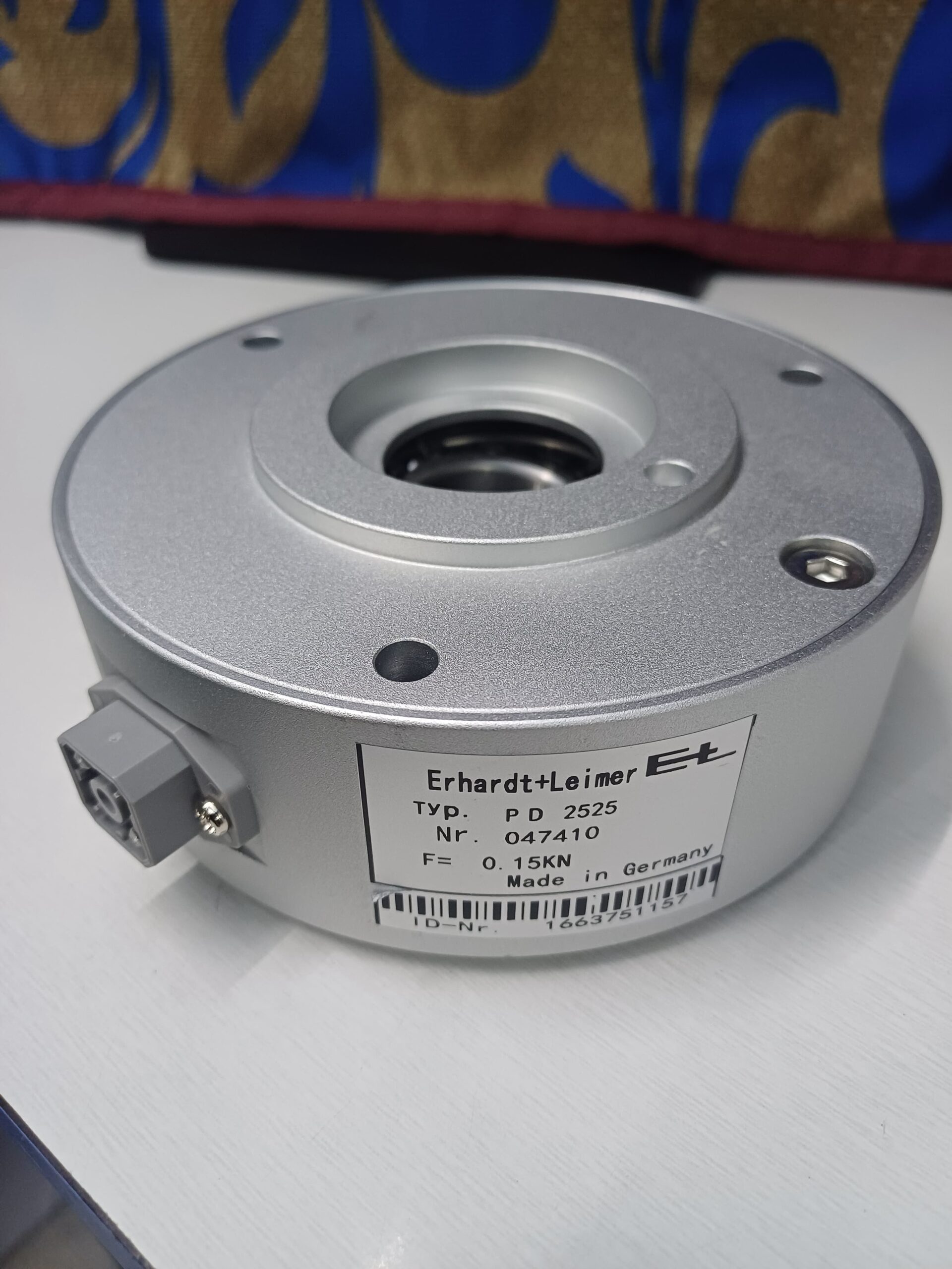 Erhardt+Leimer PD 2525 flange load cell - Textile dyeing machinery ...