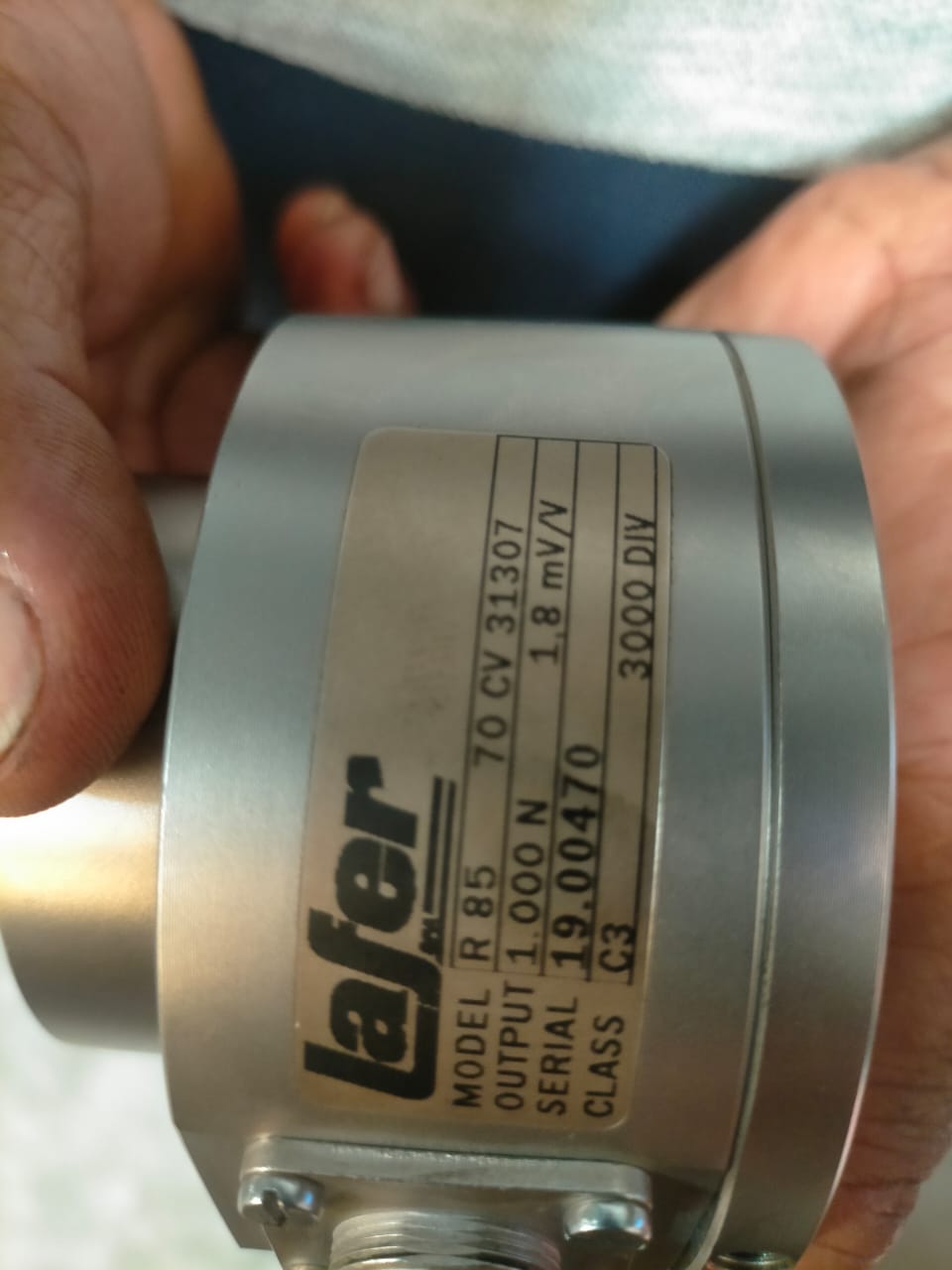 Roll load cell for textile machinery spare parts